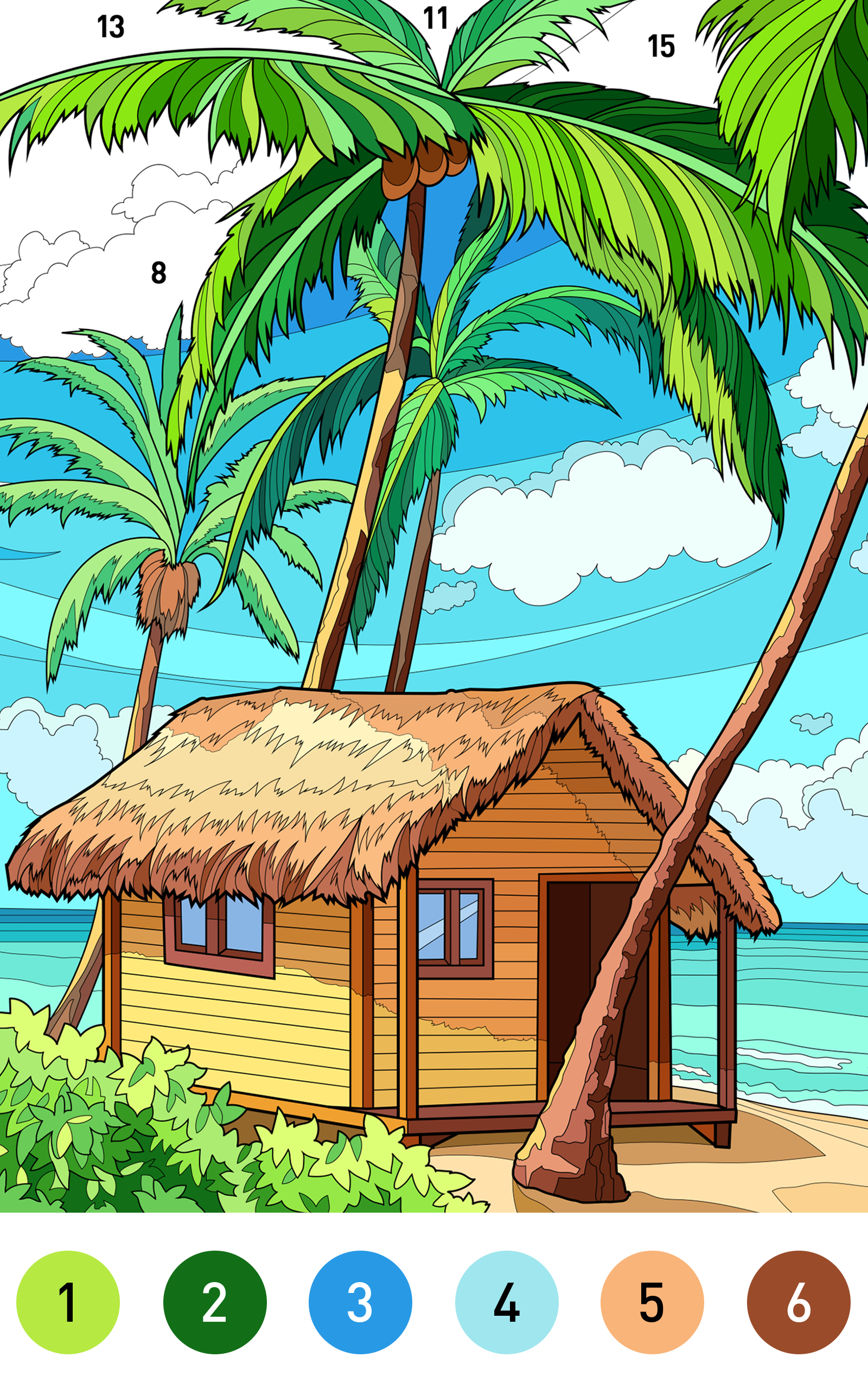 Pop Color - Paint by number - App on Amazon Appstore