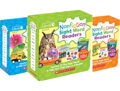 Nonfiction Sight Word Readers Parent Packs