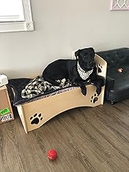 Amazon.com : PAINISTIC MPI Wood Large Dog Bed, Model Number: LGDOGBD ...