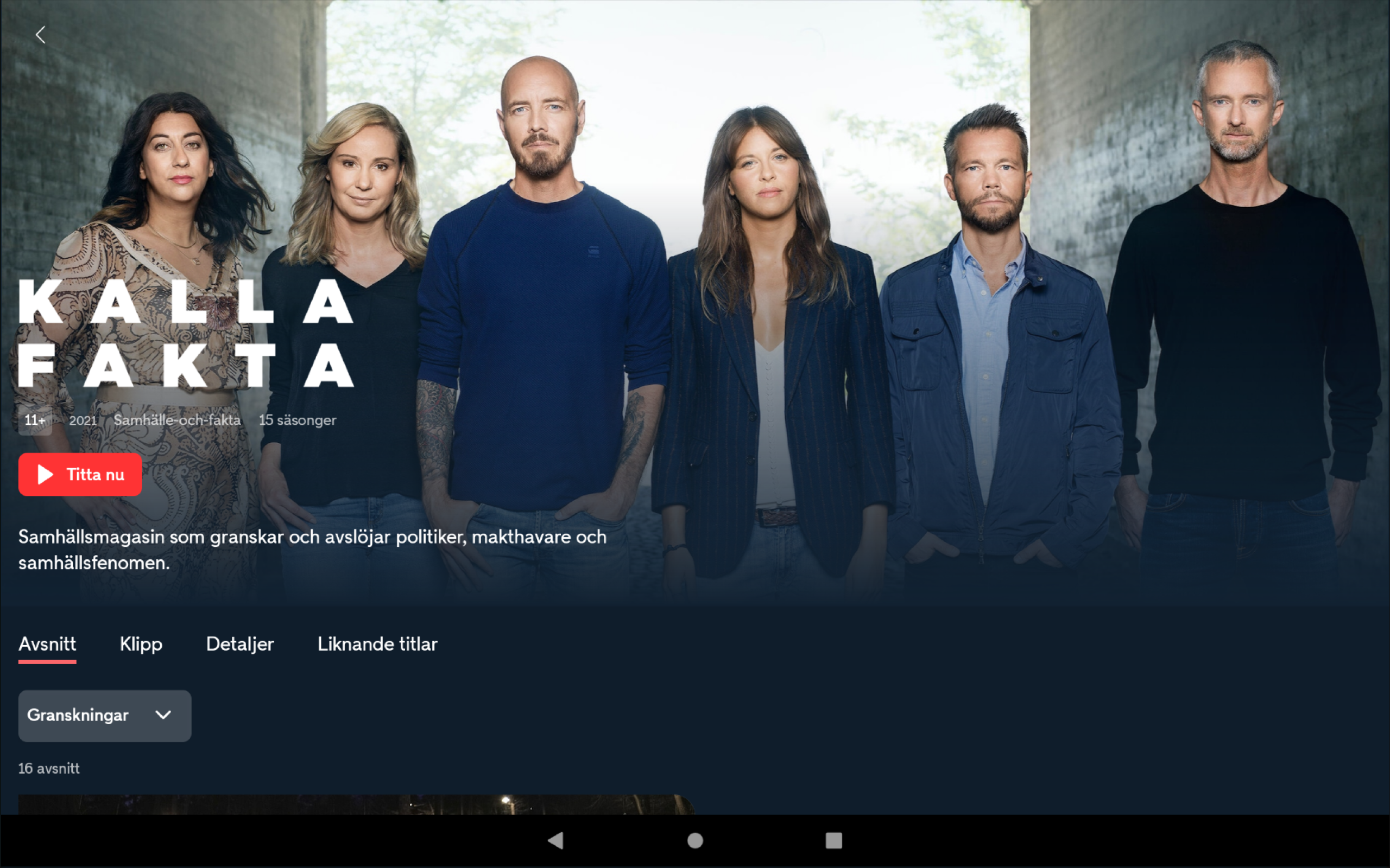 TV4 Play - App on Amazon Appstore