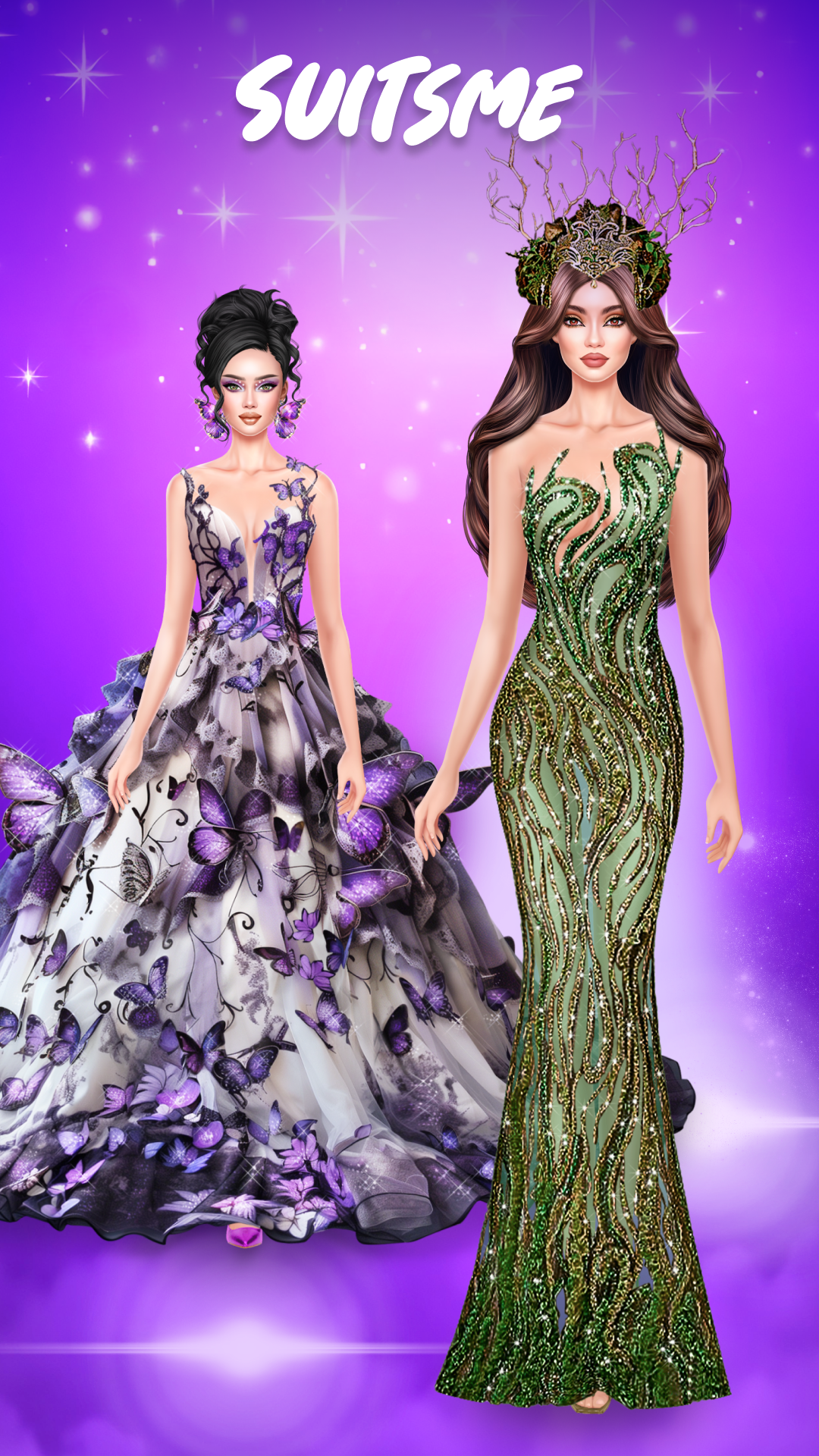 SUITSME: Fashion stylist dress up and makeup games. Become a designer ...
