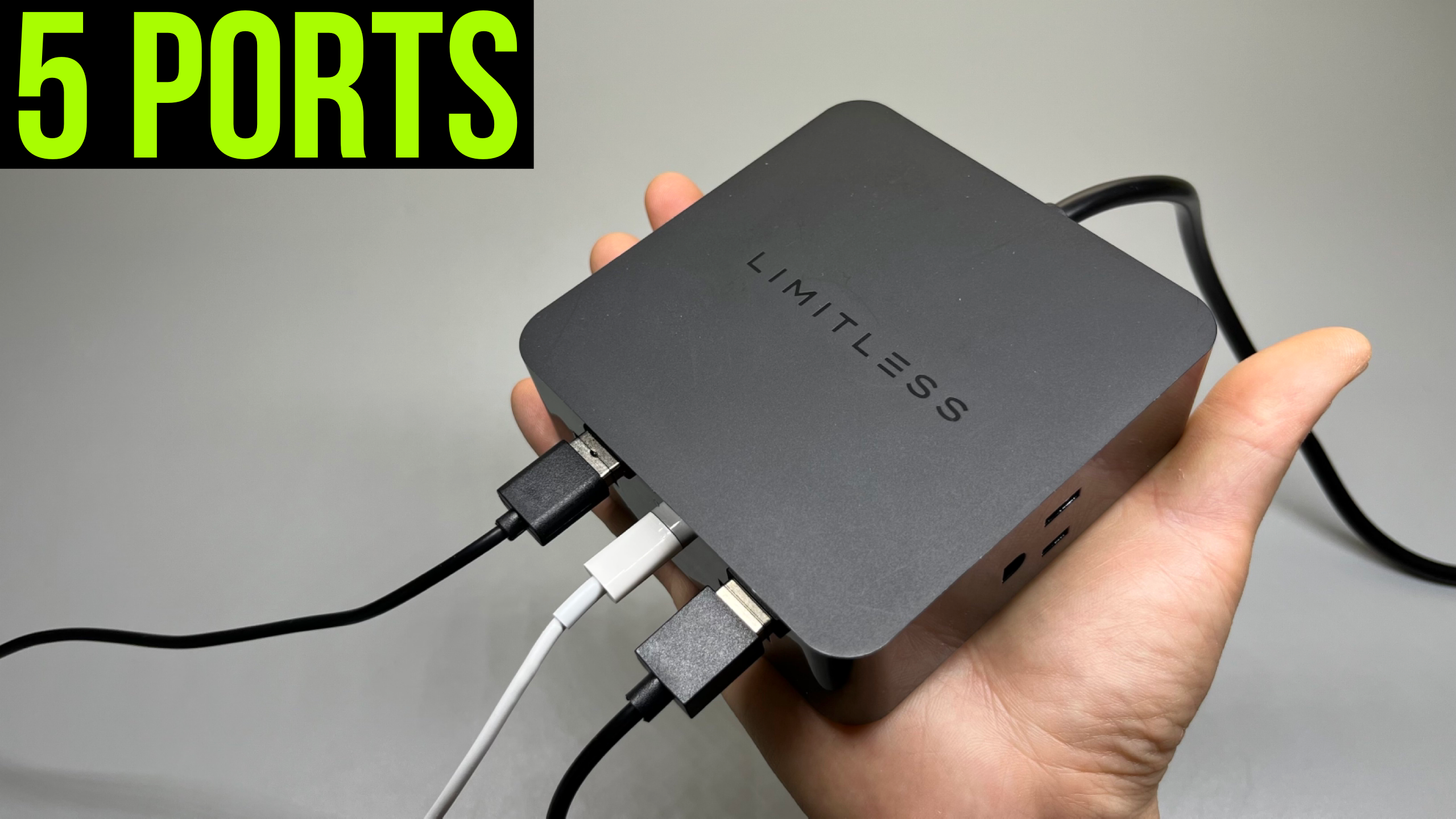 Watch Limitless PowerPro 5-Port Charger In-Depth Review on Amazon Live