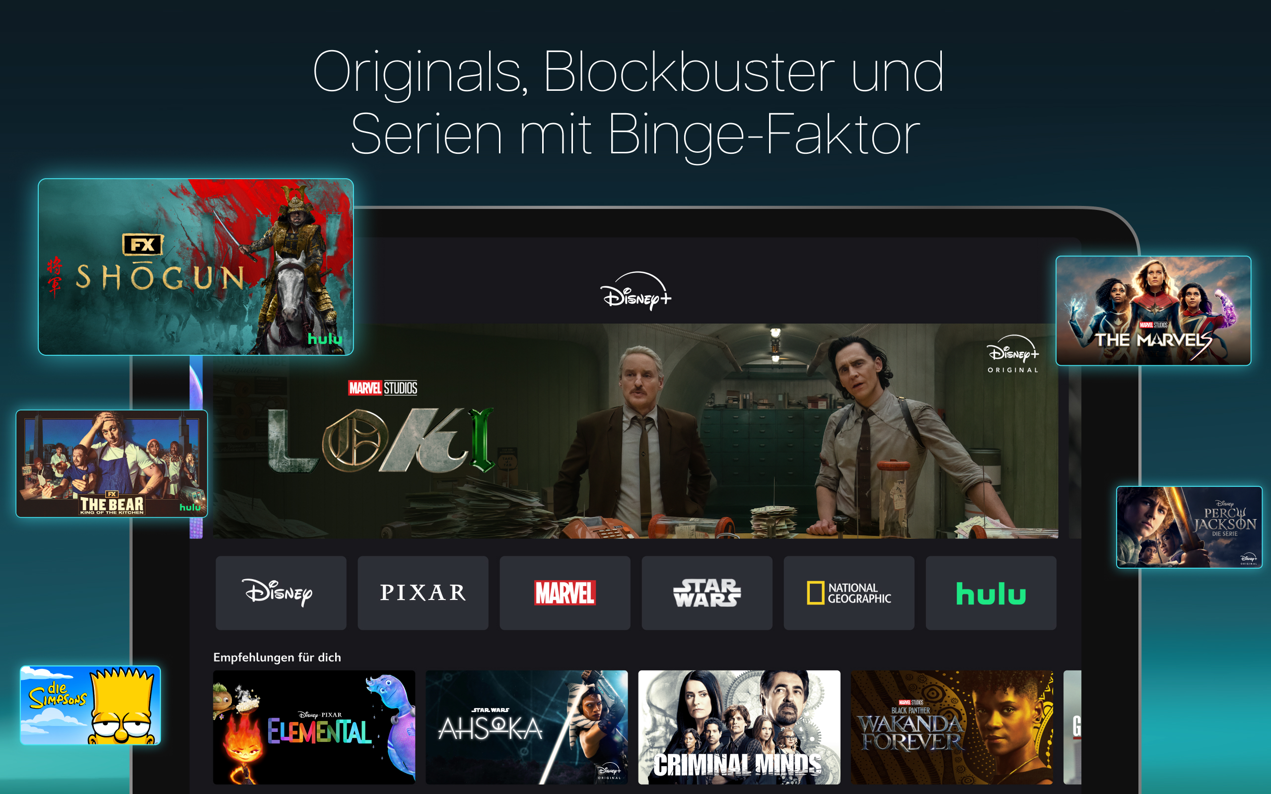 Disney+-App im Amazon Appstore