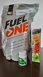 MuscleBlaze Fuel One Whey Protein (Chocolate 1 kg / 2.2 lb) 5.29 g BCAA ...