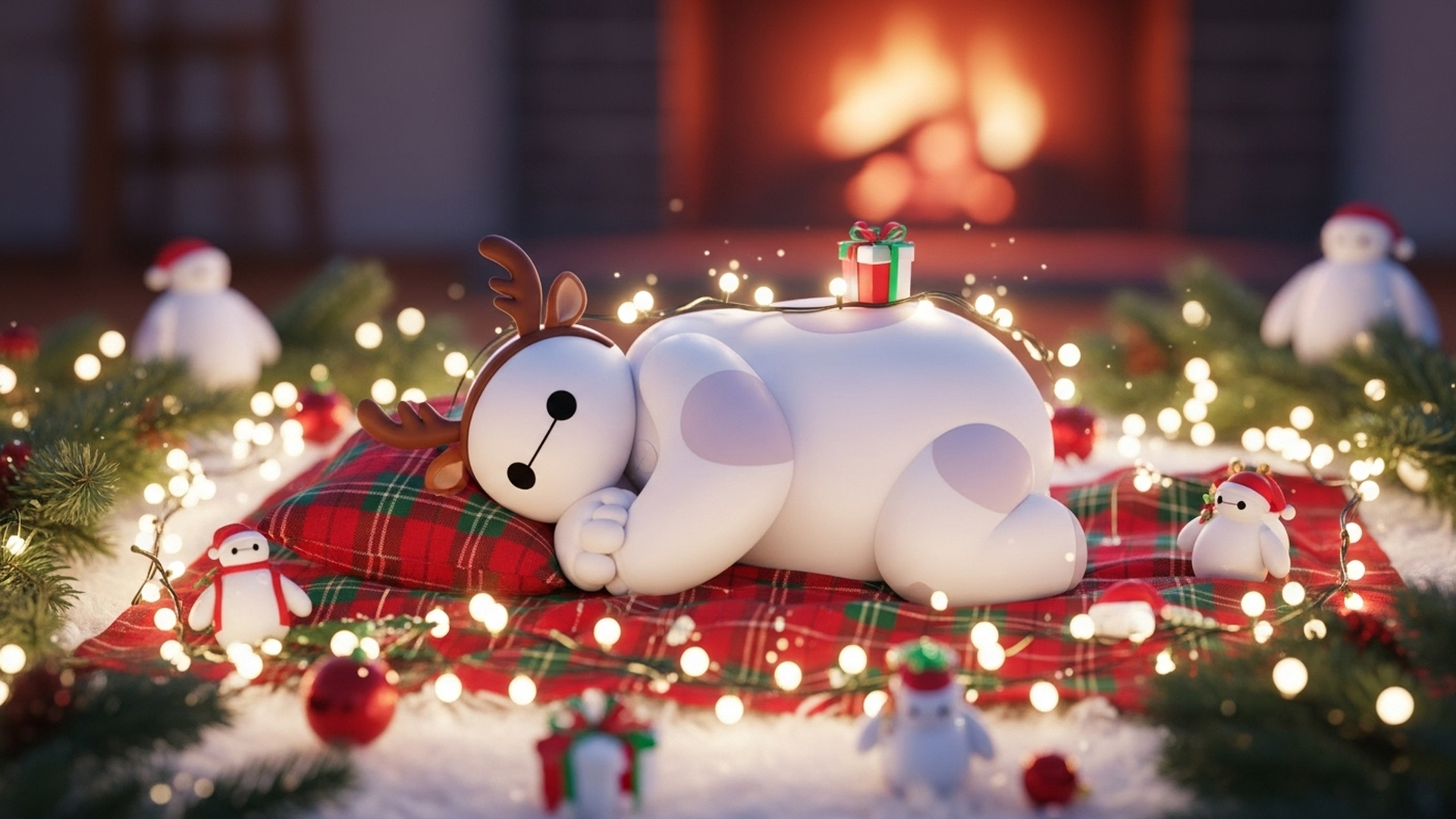 Baymax Christmas Care Sleep | Warm Hug Holiday White Noise & Rest - App ...