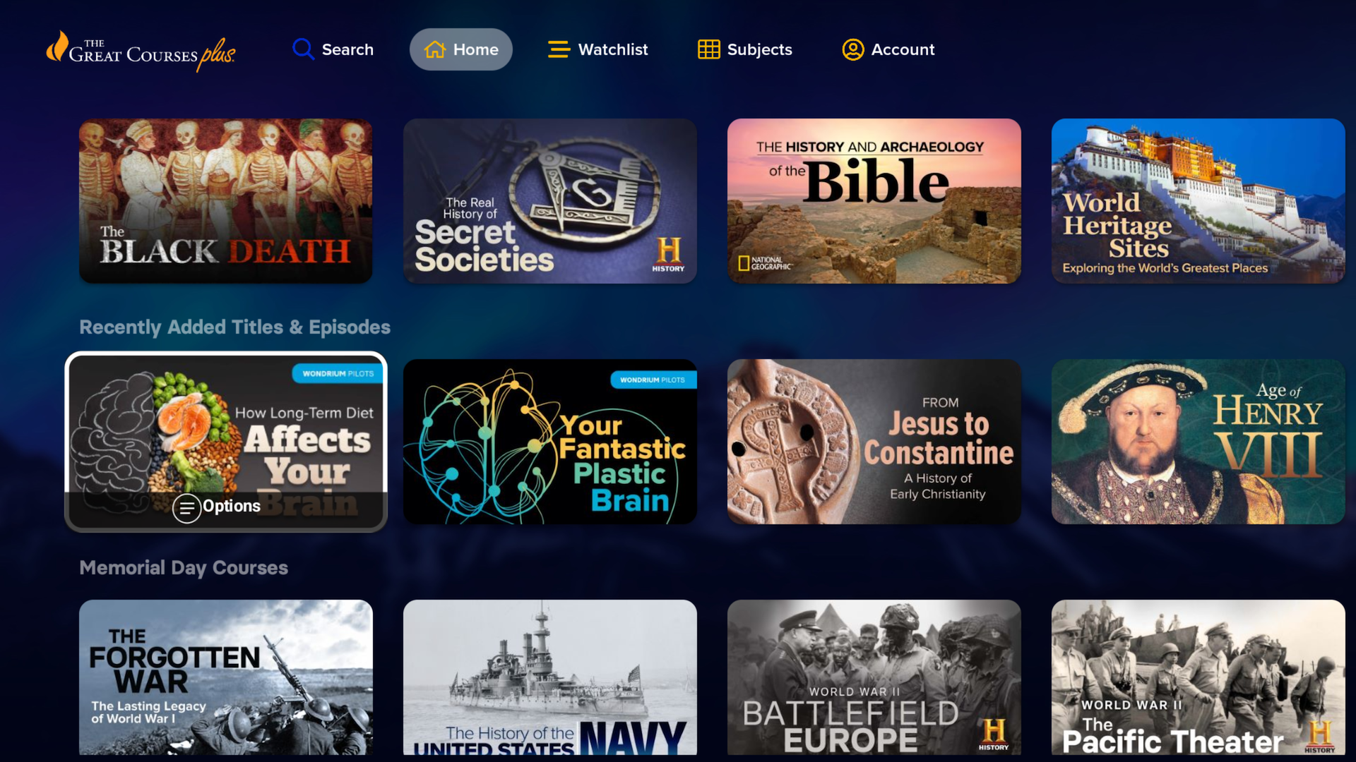 The Great Courses Plus - App on Amazon Appstore