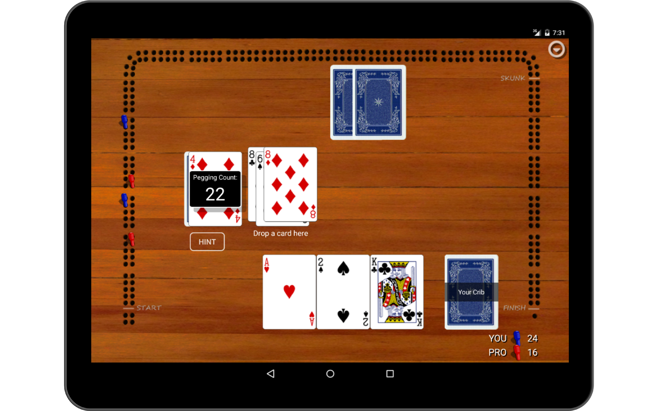 Cribbage Classic - App on the Amazon Appstore