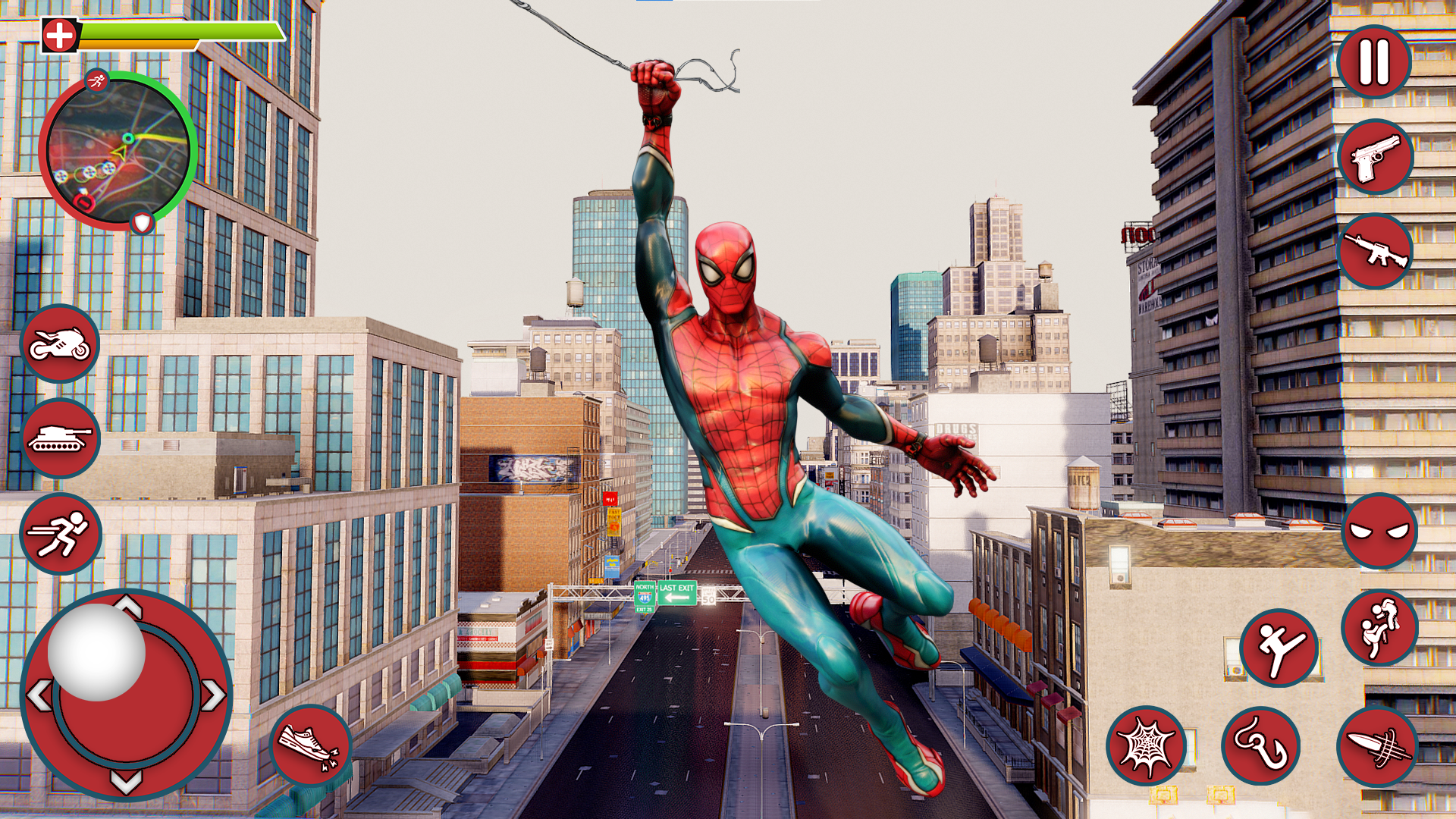 Spider Rope Hero: Superhero Games, Spider Hero Man Game, Flying Hero ...