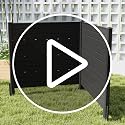 Amazon.com : Giantex 2 Panels Air Conditioner Fence with 5 Stakes, 48 ...