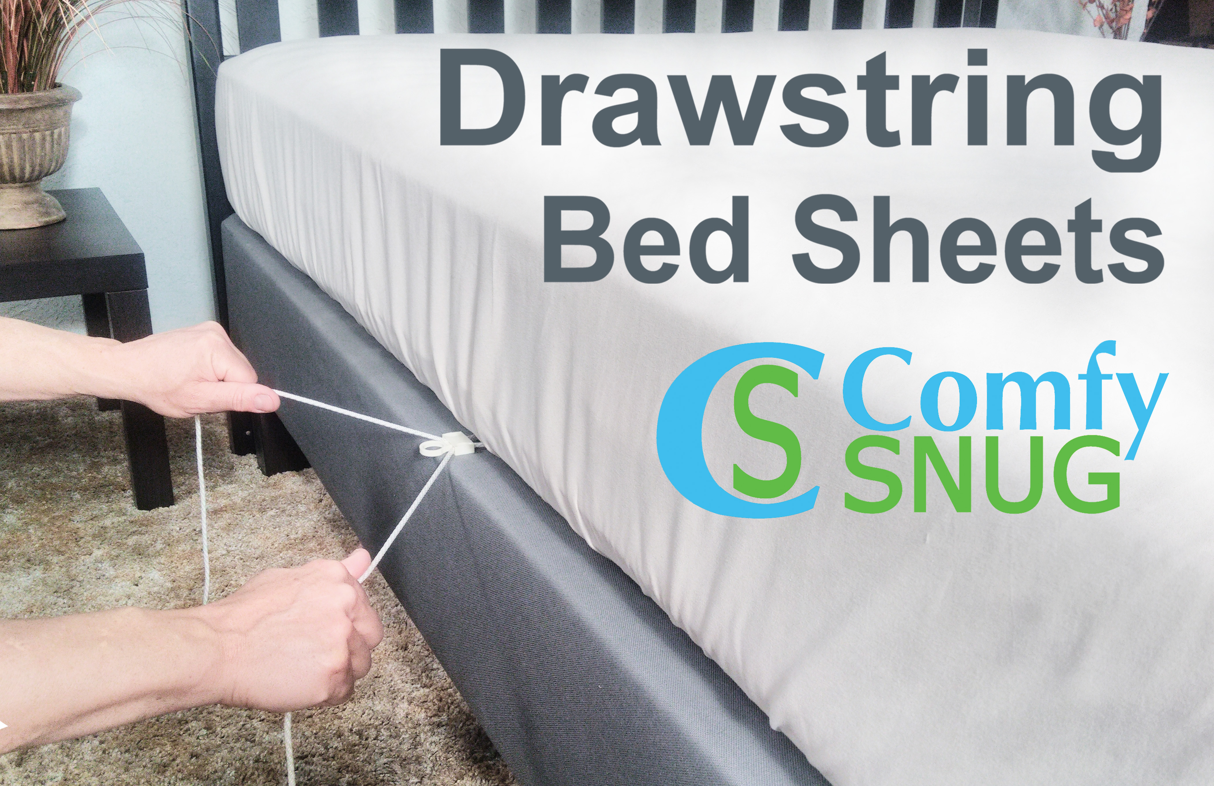Watch Comfy-Snug Drawstring Sheets on Amazon Live