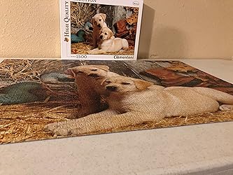 Amazon.com: Hunting Dogs 1500 Piece Jigsaw Puzzle : Toys & Games