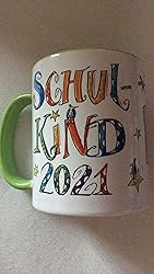 Tasse Schulkind 2024 mit Namen, personalisierte Kindertasse, Rosirosinchen : Amazon.de: Küche ...