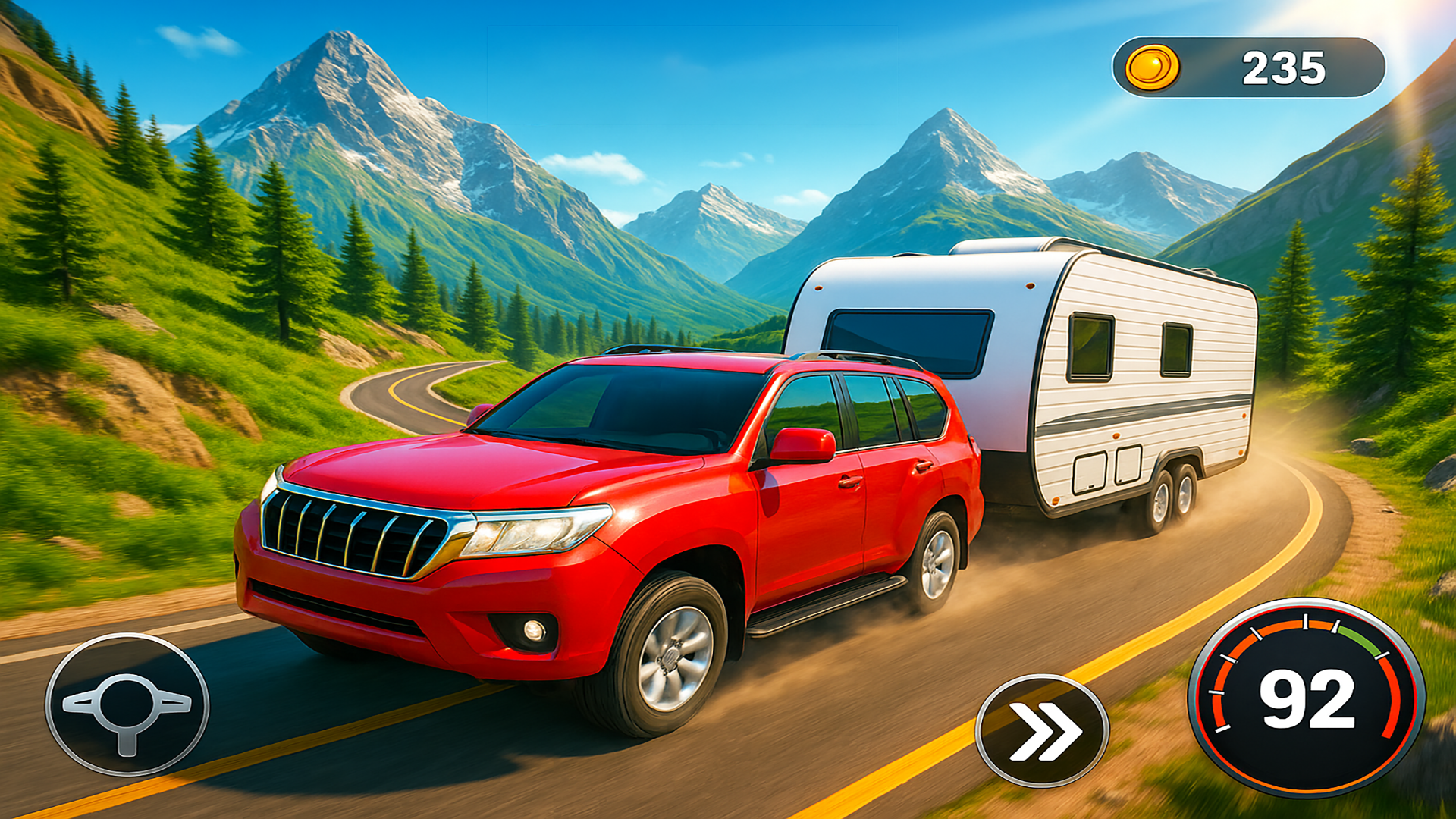 Camper Van Driving Simulator: Motorhome Truck Driving Game - App on ...