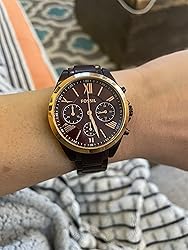 Amazon.com: Fossil Women's Modern Courier Quartz Stainless Chronograph ...