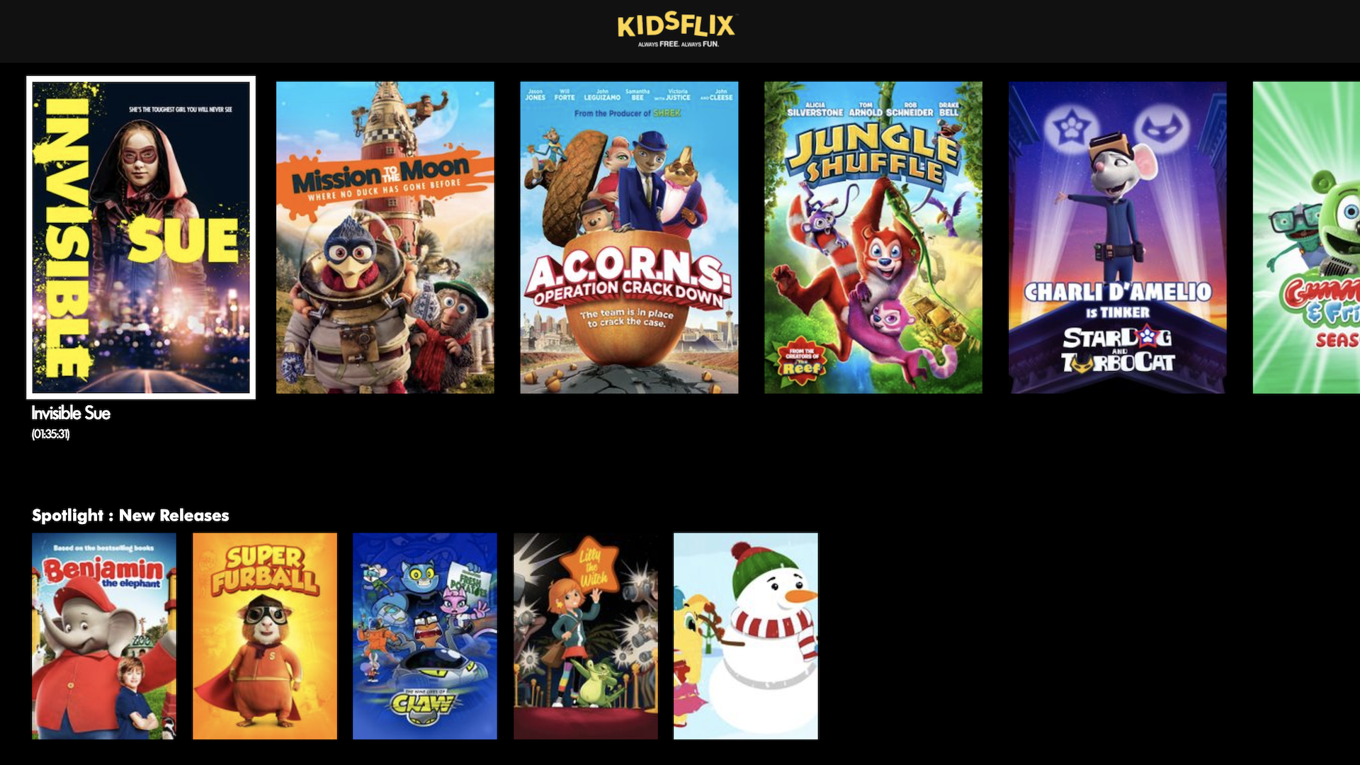 Kidsflix - App on Amazon Appstore