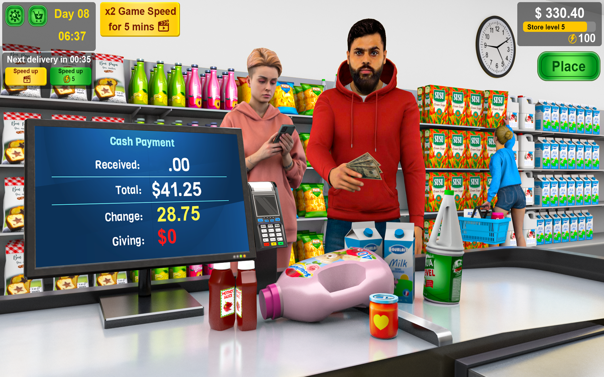 My Supermarket Simulator 3D: Manage, Build & Expand Your Dream Store ...