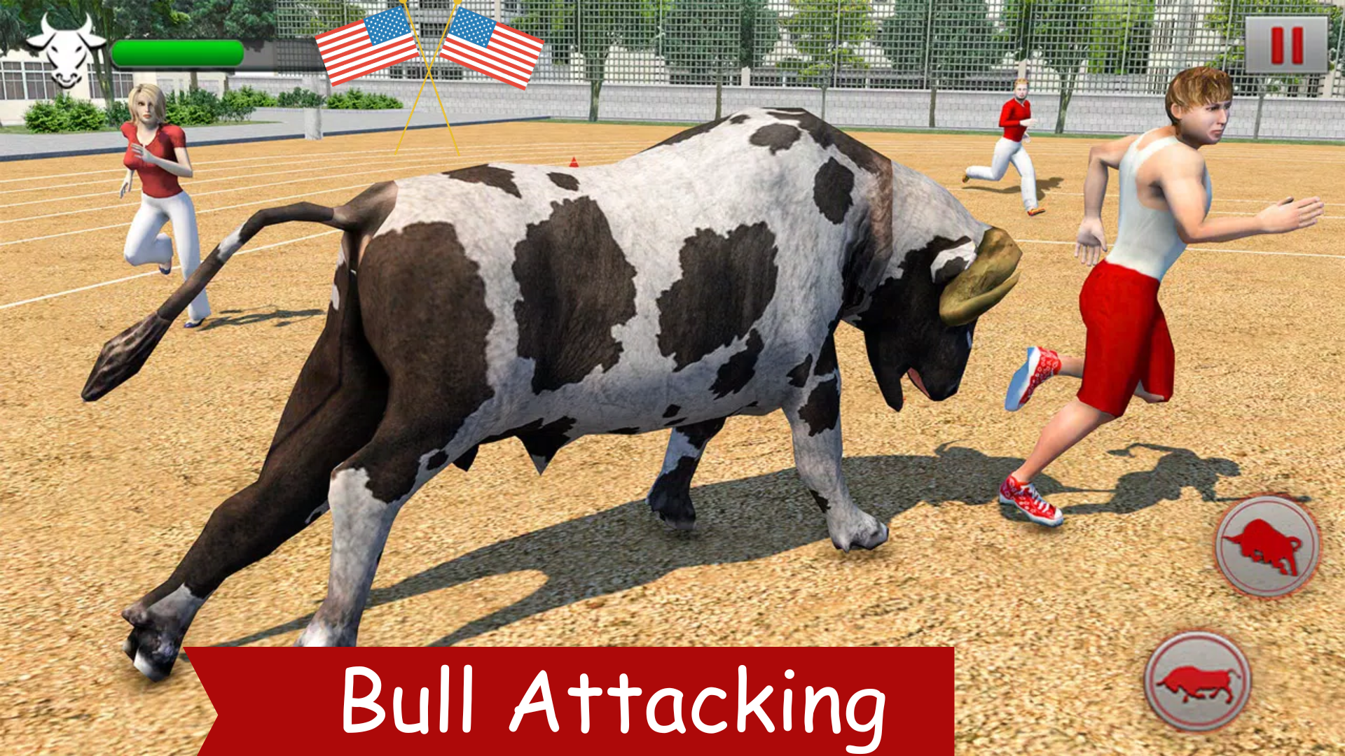Free Bull fighting game: Bull attack game - App on Amazon Appstore