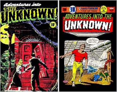 ADVENTURE INTO THE UNKNOWN - Original Pre-code Horror Comics Collection