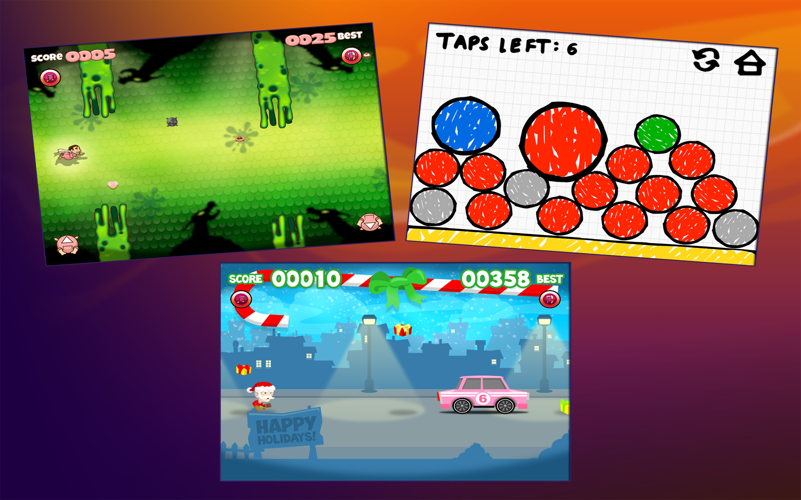11 Game Clash: Racing Heroes – Bank Rescue – Cookie Dash – Doodle ...