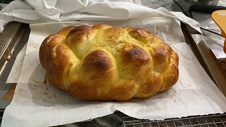 Amazon.com: The Kosher Cook Silicone Braided Challah Mold - Medium ...