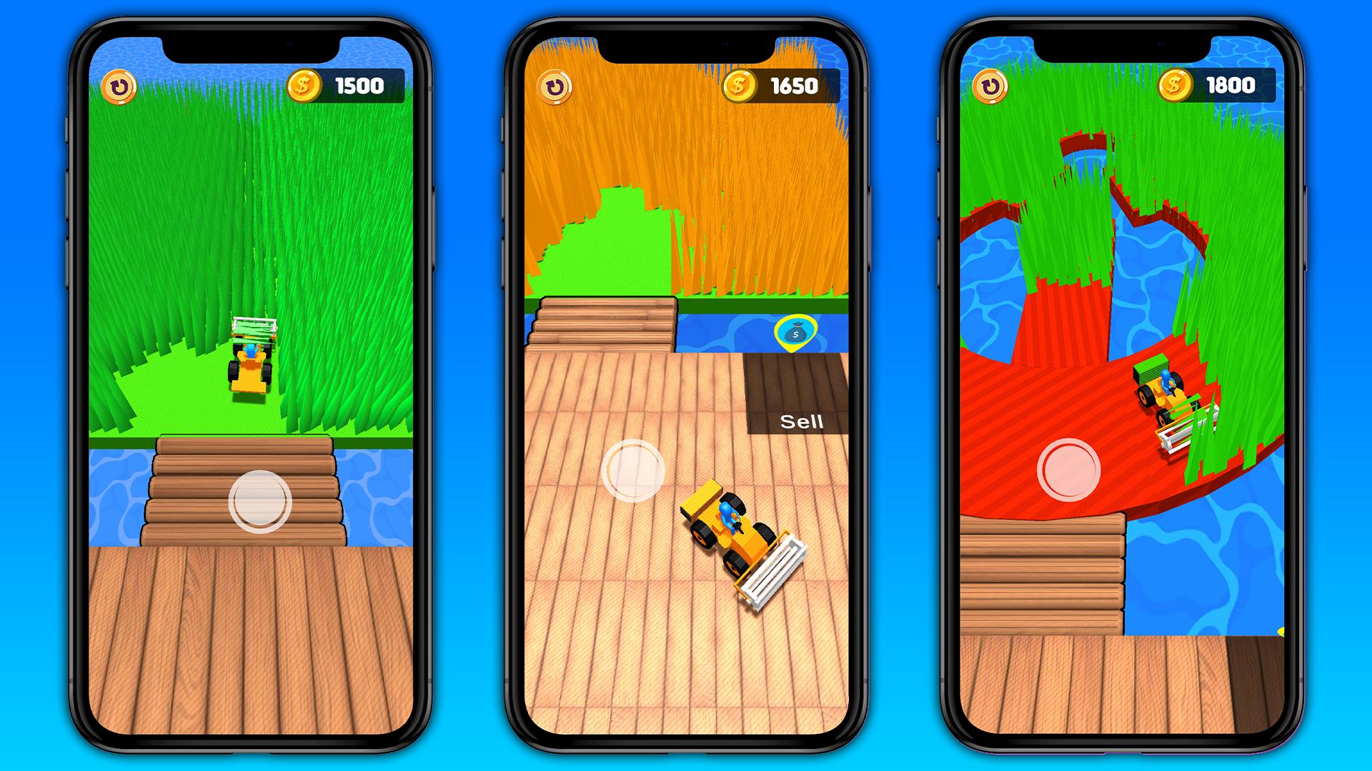 Grass Cutting Rapper Simulator: Lawn Mower Harvest & Idle Farm Game ...