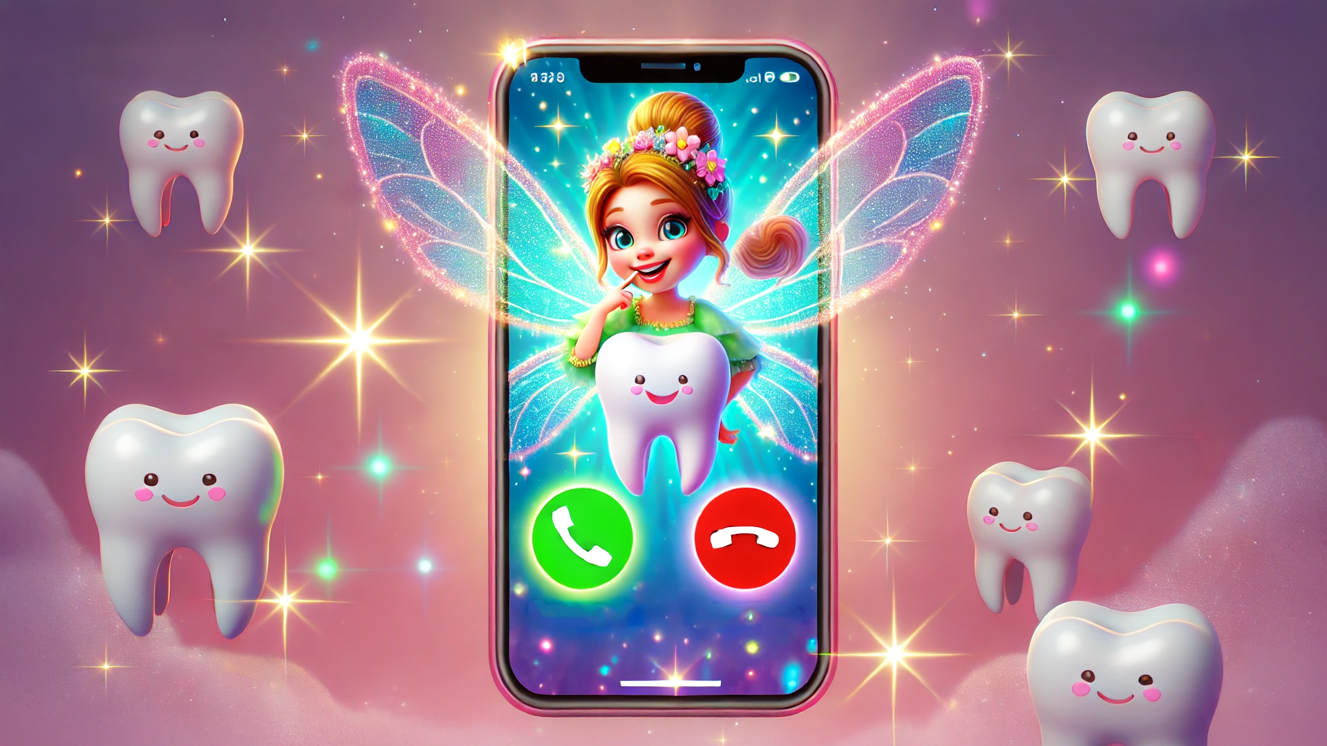 Tooth Fairy Fake Call & Video Prank – Fun Magic Chat, Call Simulator ...