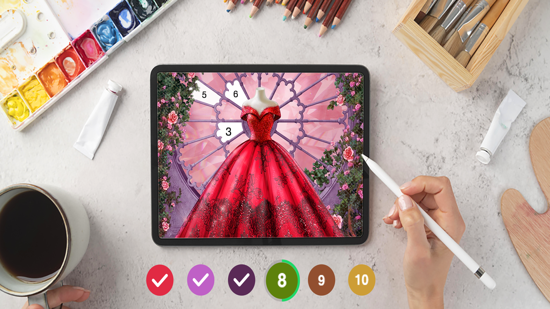 Tap Color Pro: Color By Number - App on Amazon Appstore