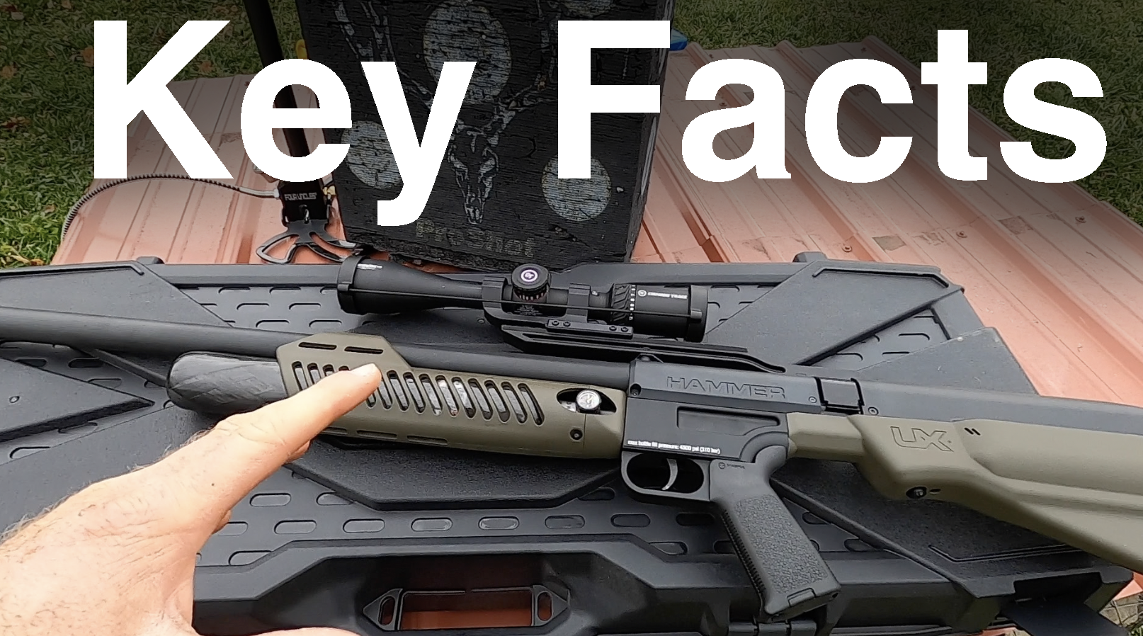 Watch KEY FACTS Umarex Hammer .50 Cal Pellet Gun on Amazon Live