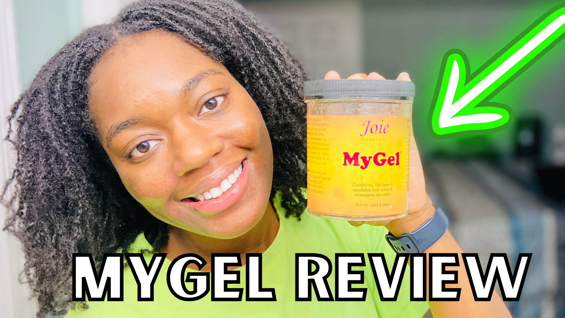 Watch Joie Naturals MyGel Hair Styling Gel Review! on Amazon Live
