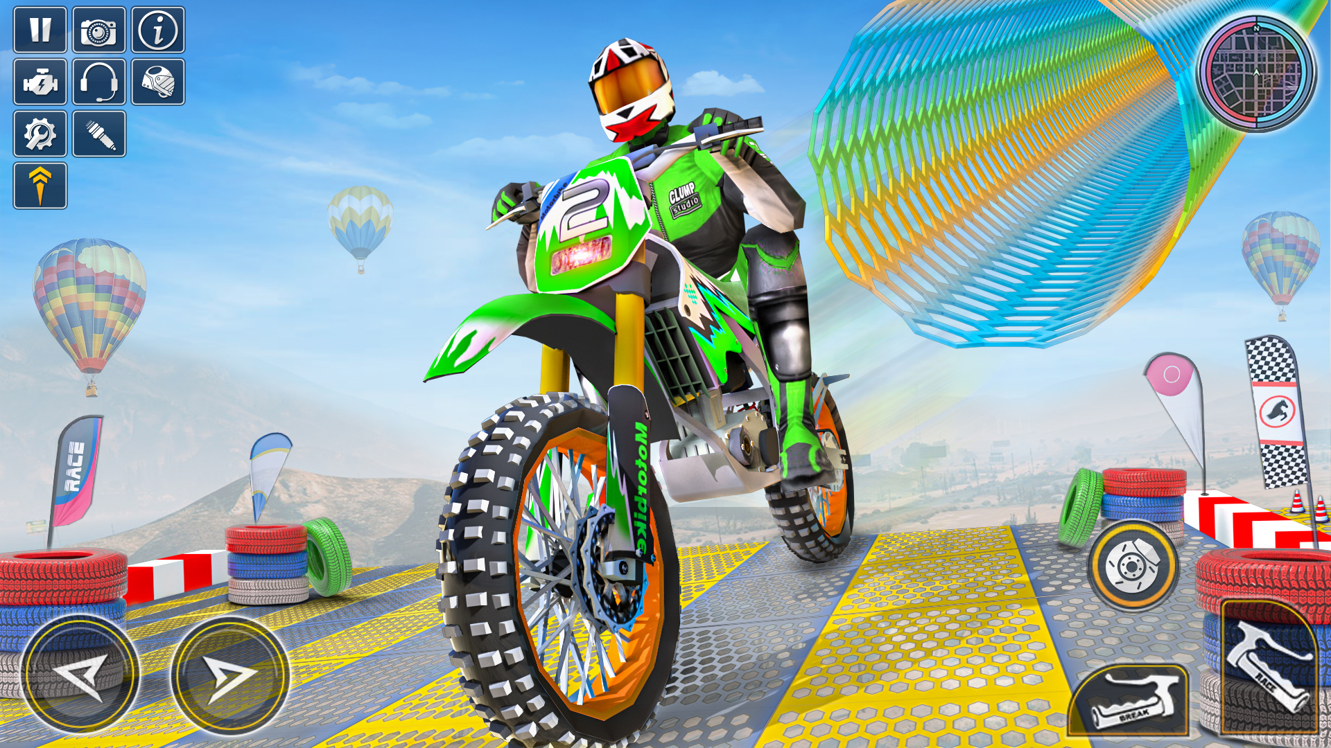 Open World Indian Bike Stunt game 3d:Top Mega Ramp Motorbike Games ...
