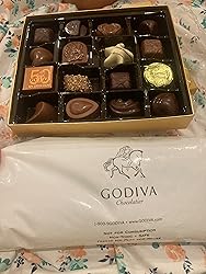 Amazon.com: Godiva Chocolatier Gourmet Chocolate Gold Gift Box - 72 ...