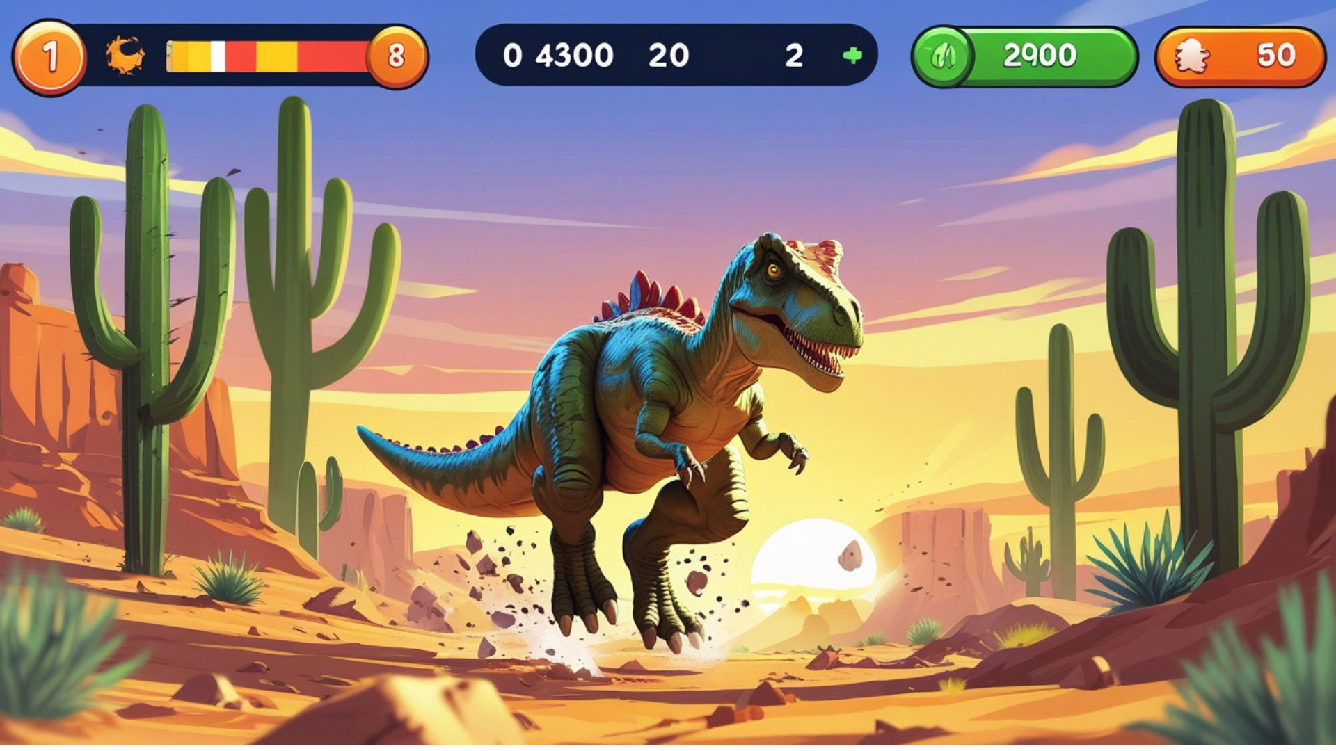 Dino Runner - Classic T-Rex Game - App on Amazon Appstore