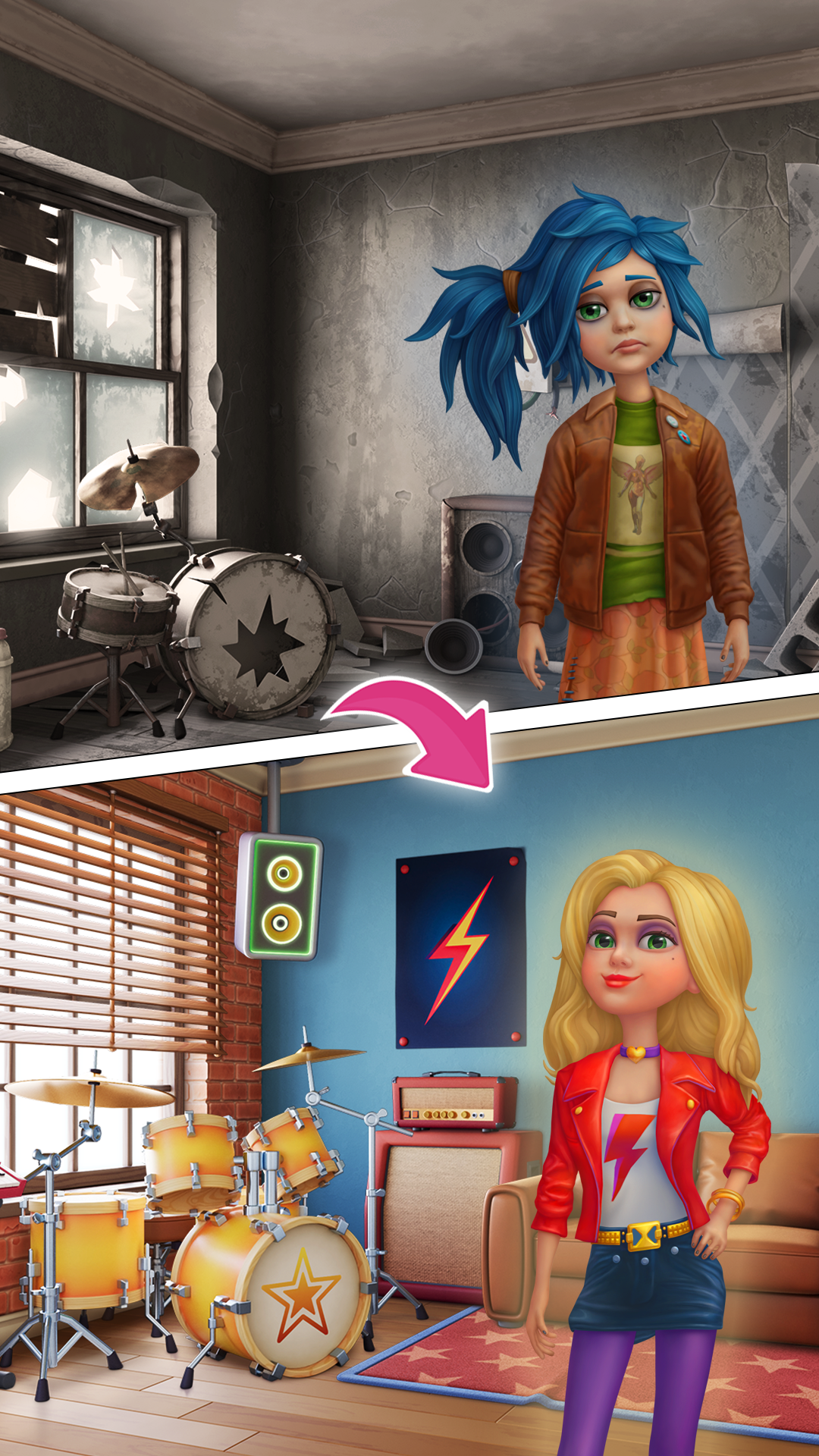 Makeover Time: Match 3 puzzles - App on Amazon Appstore