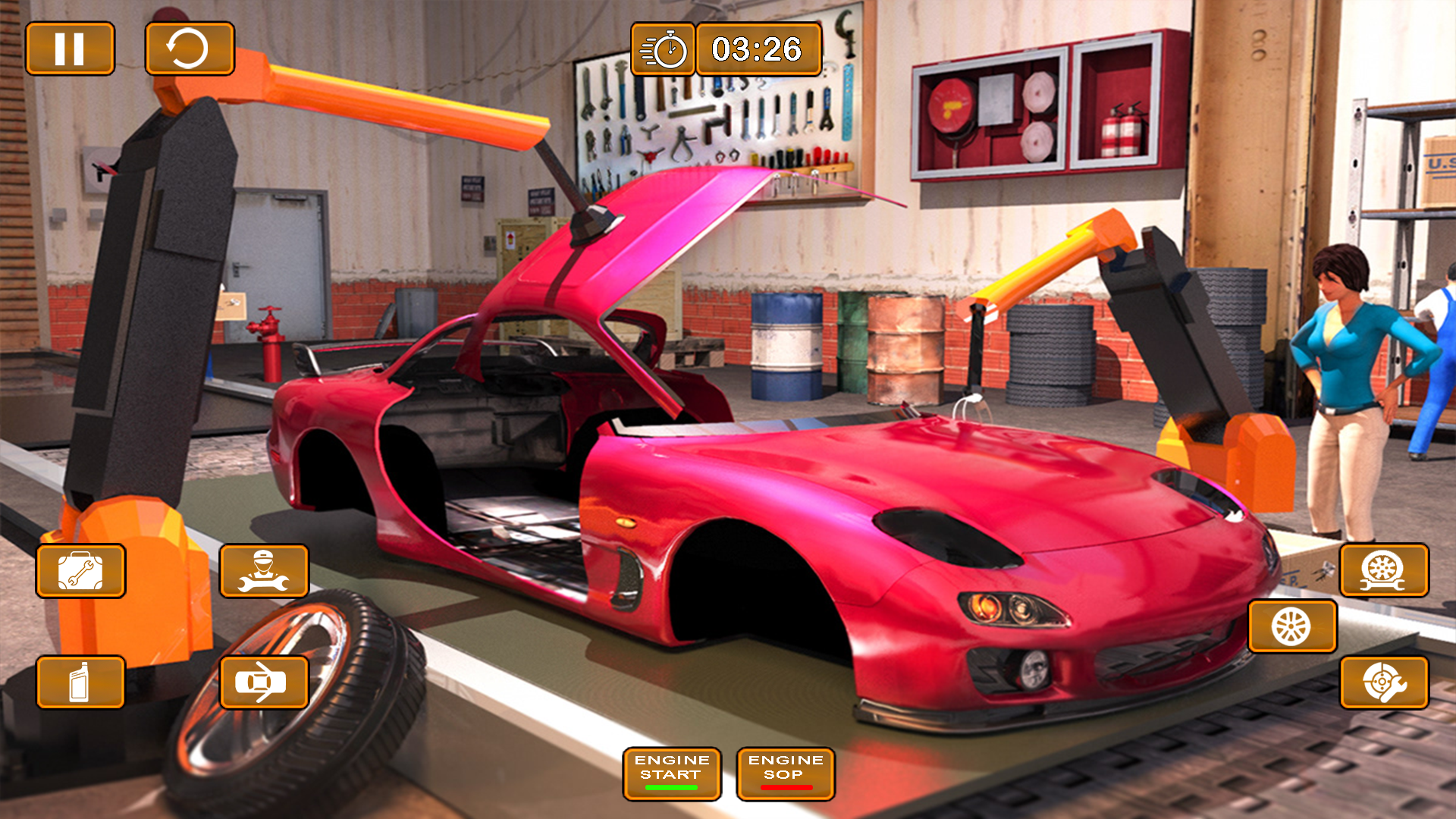 Car Mechanic Vehicle Restoration Simulator Game 2024: Auto Mechanic Car ...