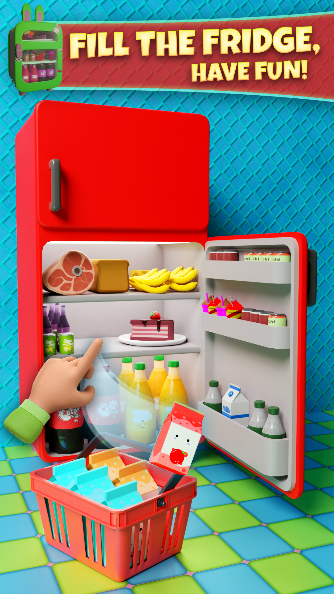 Fill Up The Fridge - Stock Organization ASMR Games - App on Amazon Appstore