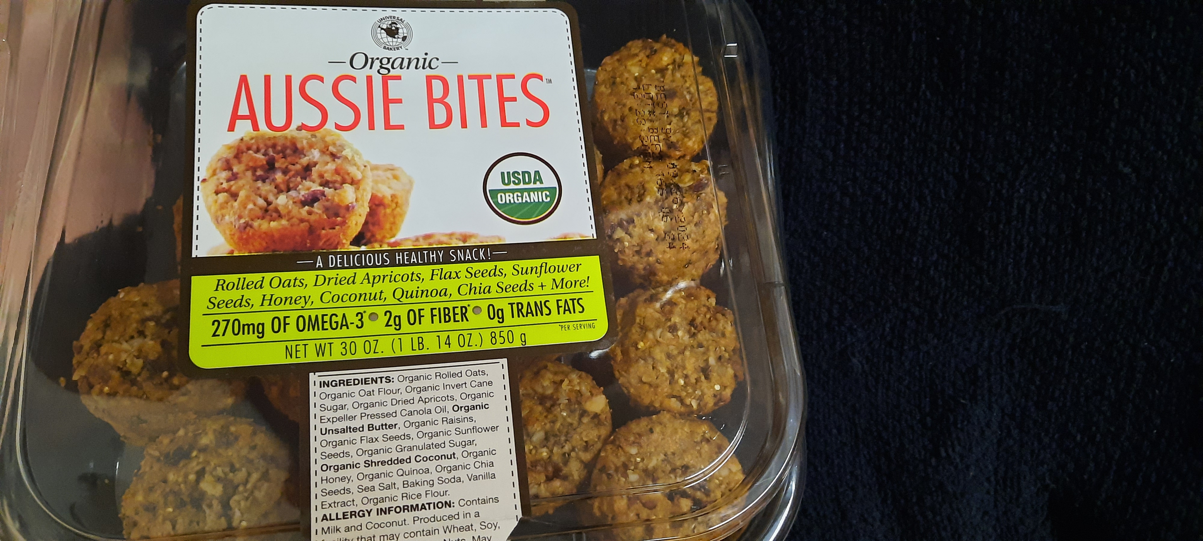 Watch DELICIOUS Universal Bakery Organic Aussie Bites on Amazon Live