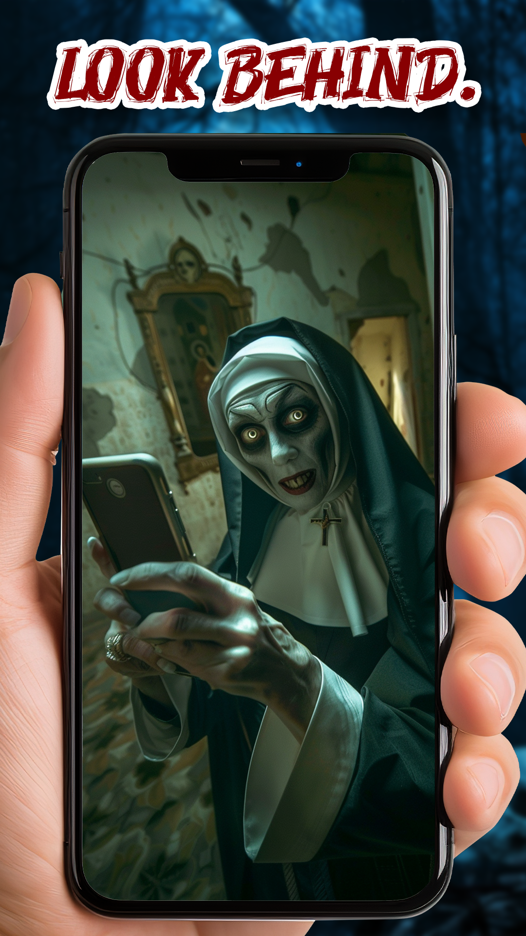 Scary Nun Prank Call: Spooky Video Chat Jumpscare App for Halloween ...