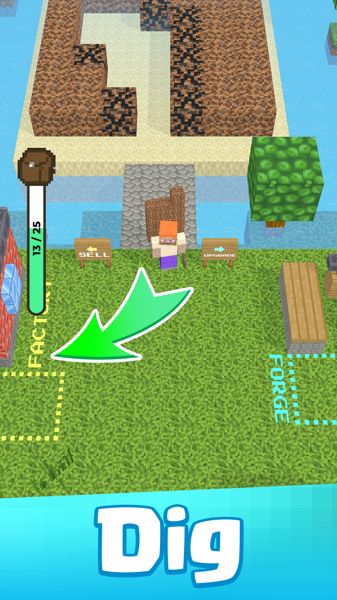 Dig and Build: Mining games & factory tycoon. Master builder - App on ...