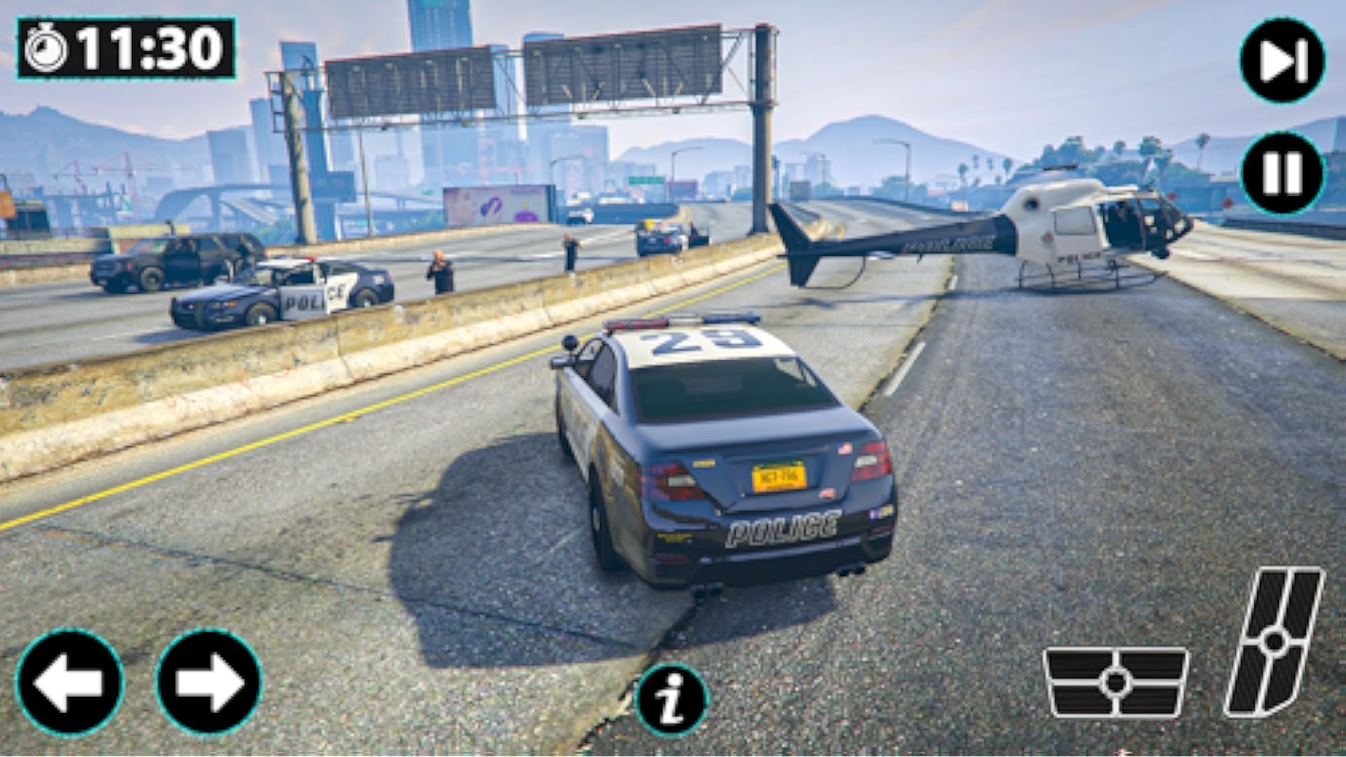 Police Vs Gangster Car Chase Simulator - Cop Car Open world Driving ...