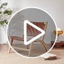 Amazon.com: Modern Boho Accent Chairs for Living Room,Mid Century ...