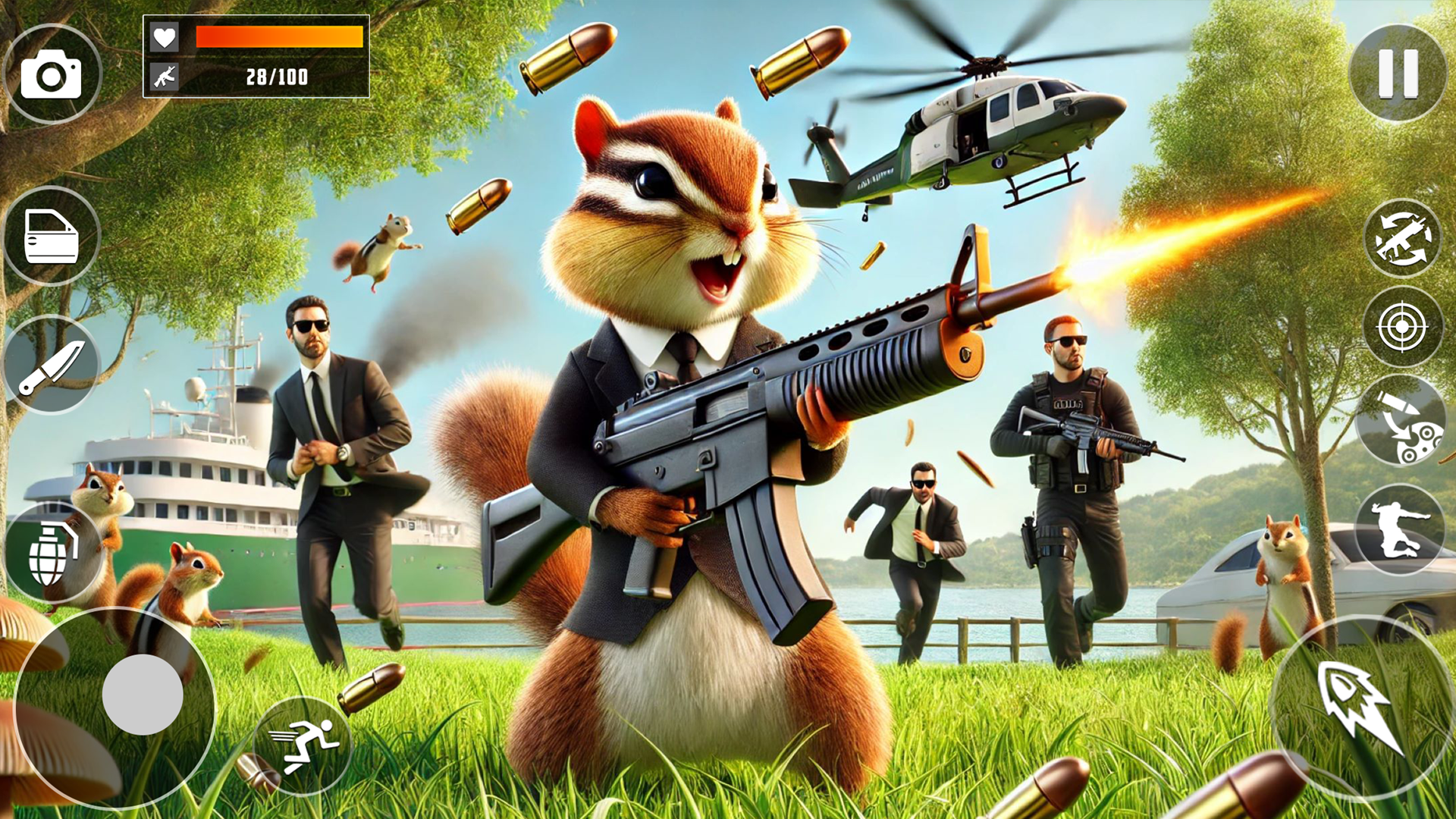 The Squirrel Shooting Fighting Simulator Family Games - App on Amazon ...