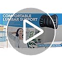 Amazon.com: Lofty Aim Lumbar Support Pillow for Car, Memory Foam Lumbar Pillow for Lower Back ...