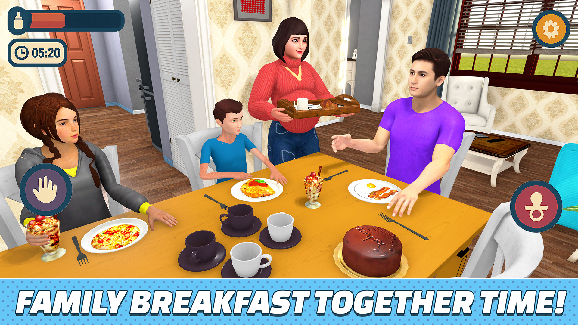 Mother Baby Care Game 3D - Real Mother Simulator Family Life Games 2025 ...