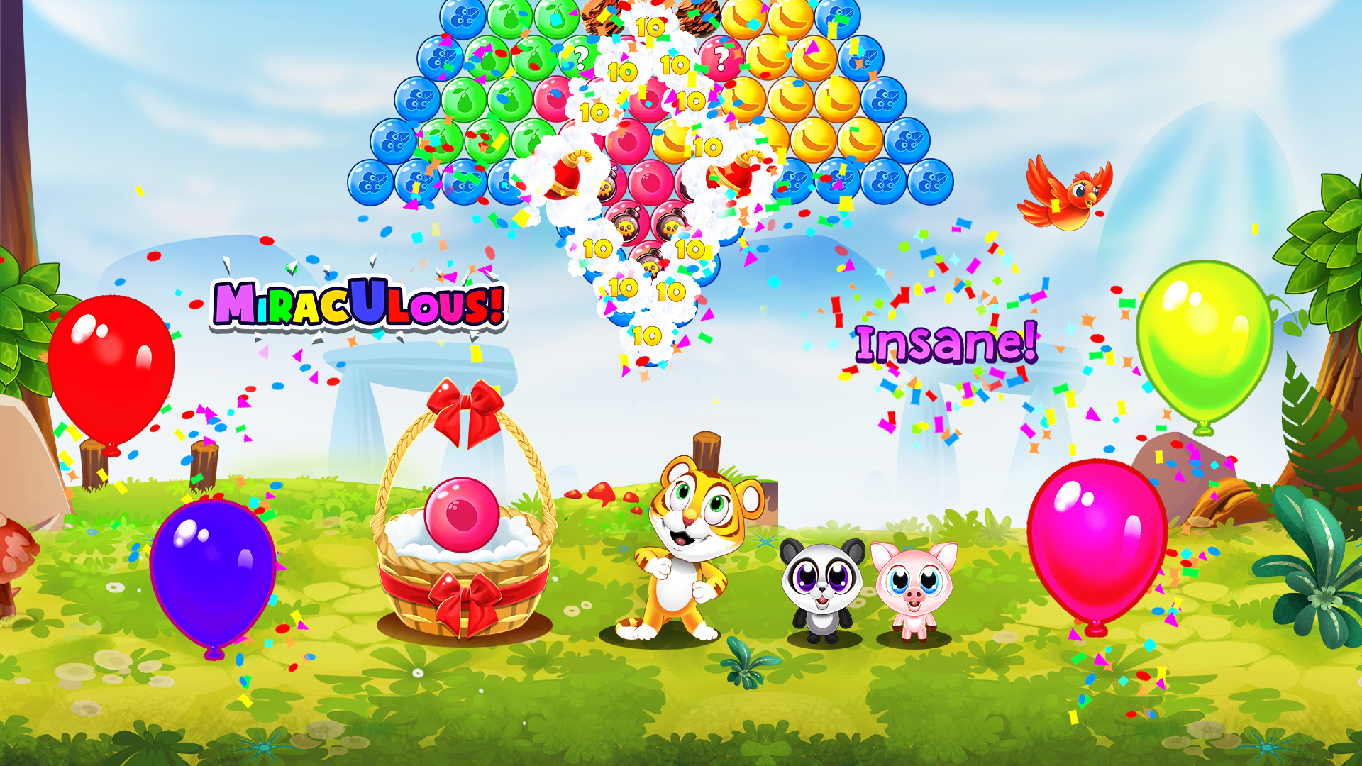 Bubble Shooter Game - Classic Match 3 Pop Bubbles Games - App on Amazon ...