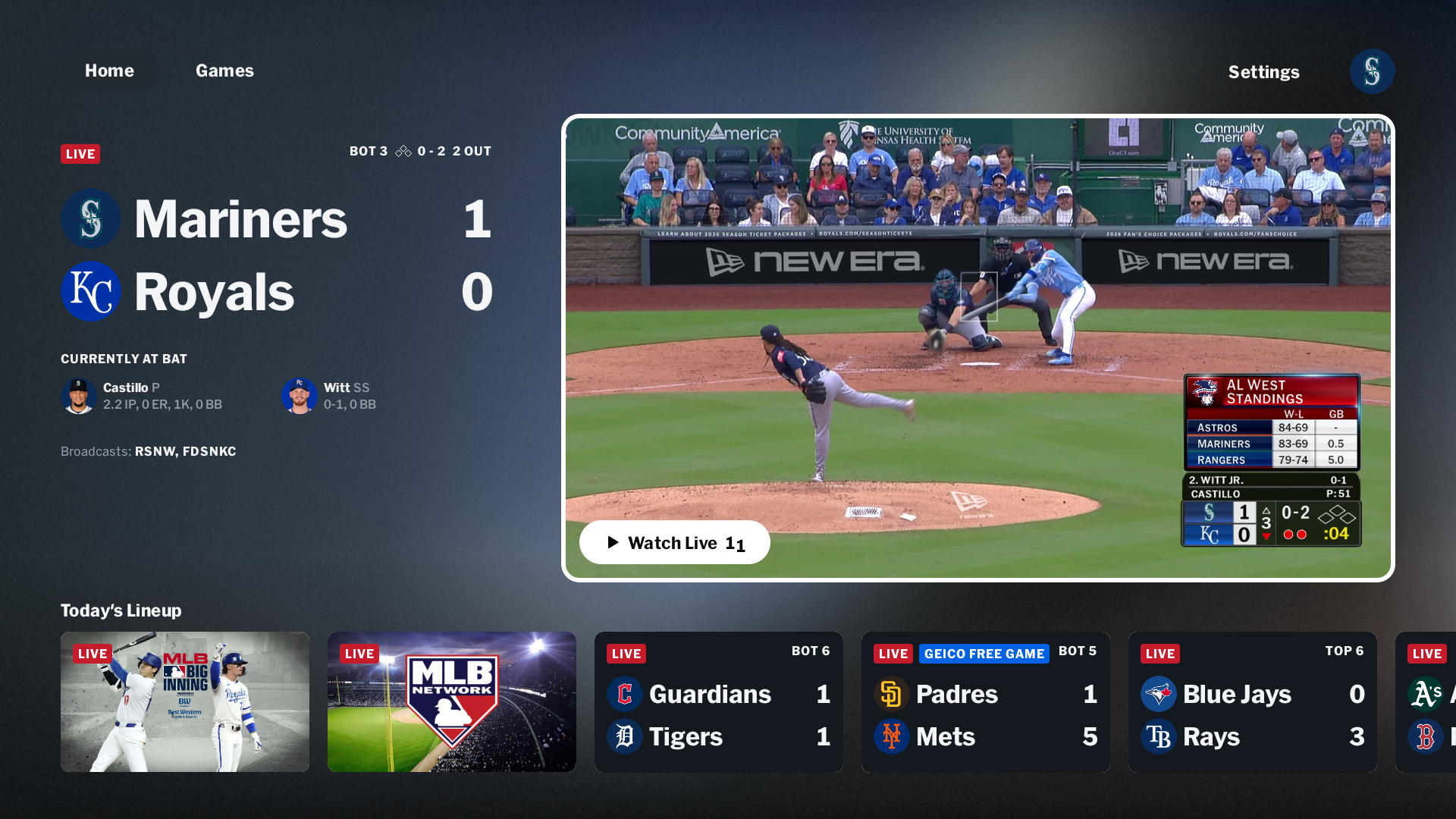MLB-Aplicación en Amazon Appstore