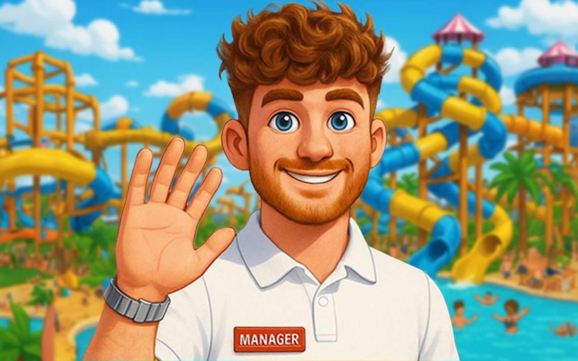 Water Theme Park Manager Simulator Game-Aplicación en Amazon Appstore
