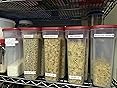 Rubbermaid 1856059 Cereal Keeper Food Storage Containers, Modular ...
