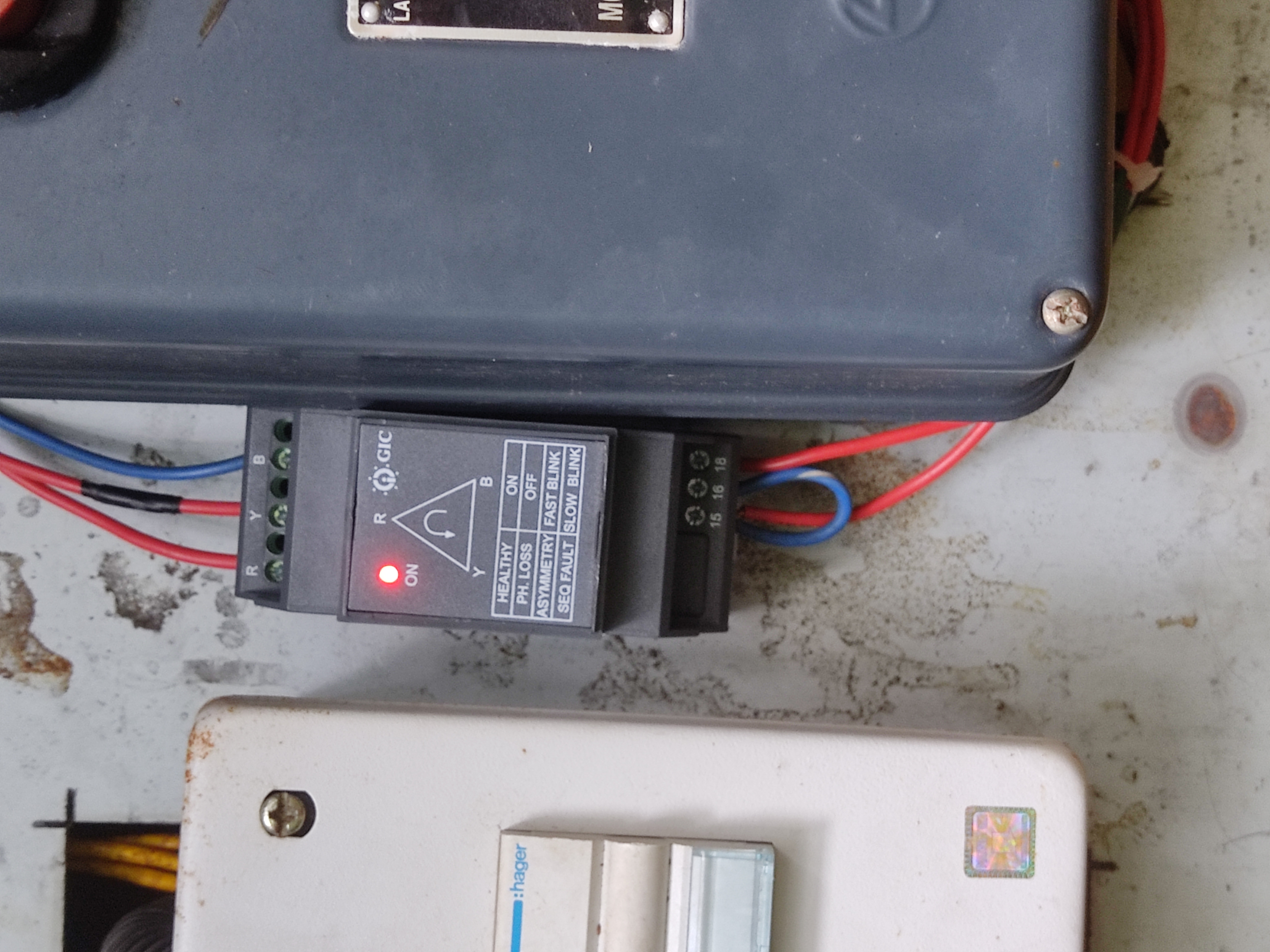 GIC Make SM 301 Single Phasing Preventor SPP 3 PH 415 VAC (Cat No ...