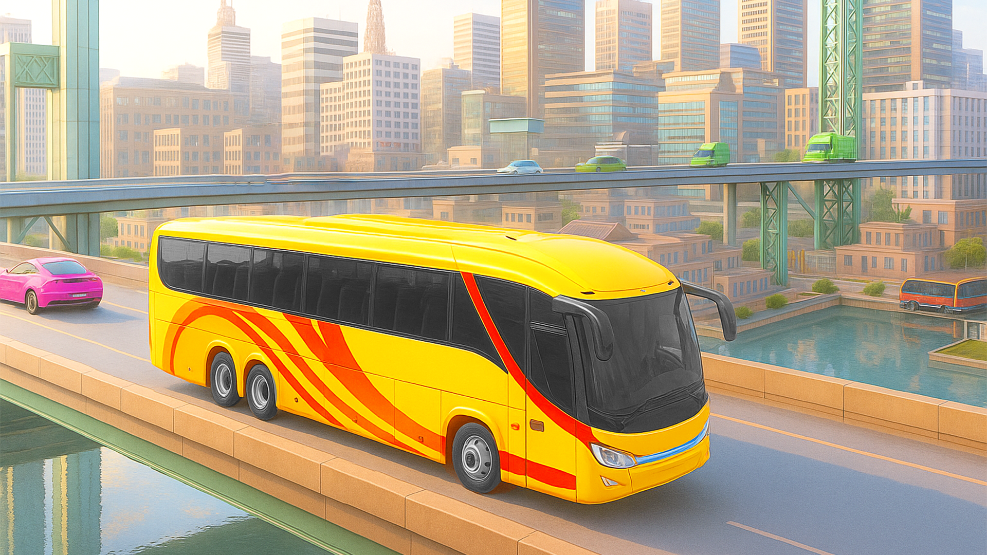 Euro Flying Coach Bus Parking Driving Simulator - App on Amazon Appstore