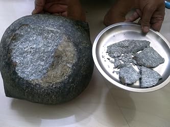 Buy Zishta Handmade Natural Cookware Soapstone Kadhai/Kal Chatti | Open ...